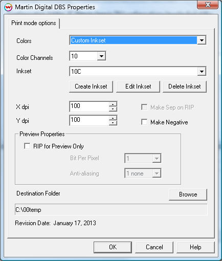 Martin Digital DBS Help