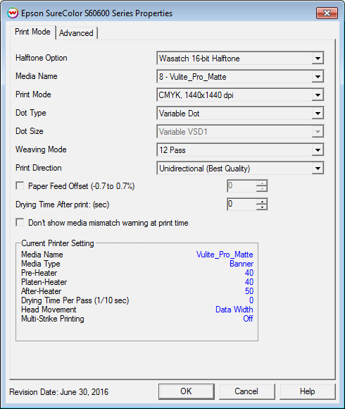 Epson SureColor S40600 / S60600 Help Page