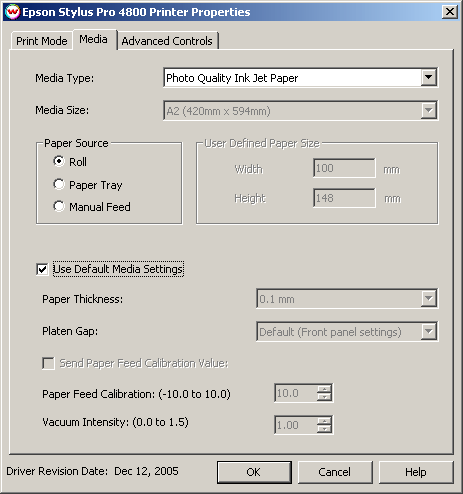 Epson Stylus Pro 4800/7800/9800