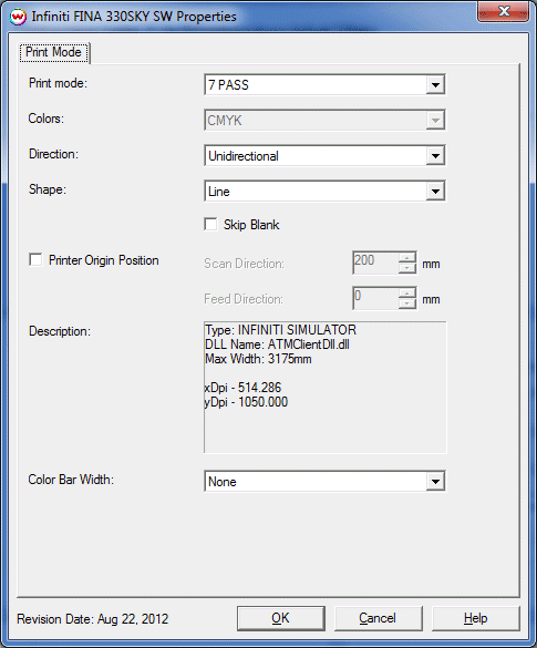 Infiniti FINA 330SKY SW Help
