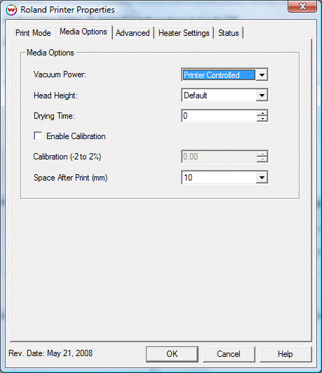 Roland Pro III XJ series printers