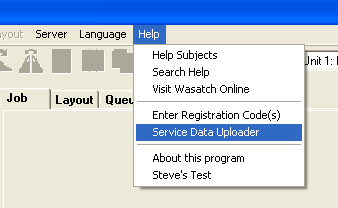 Wasatch Service Data Uploader